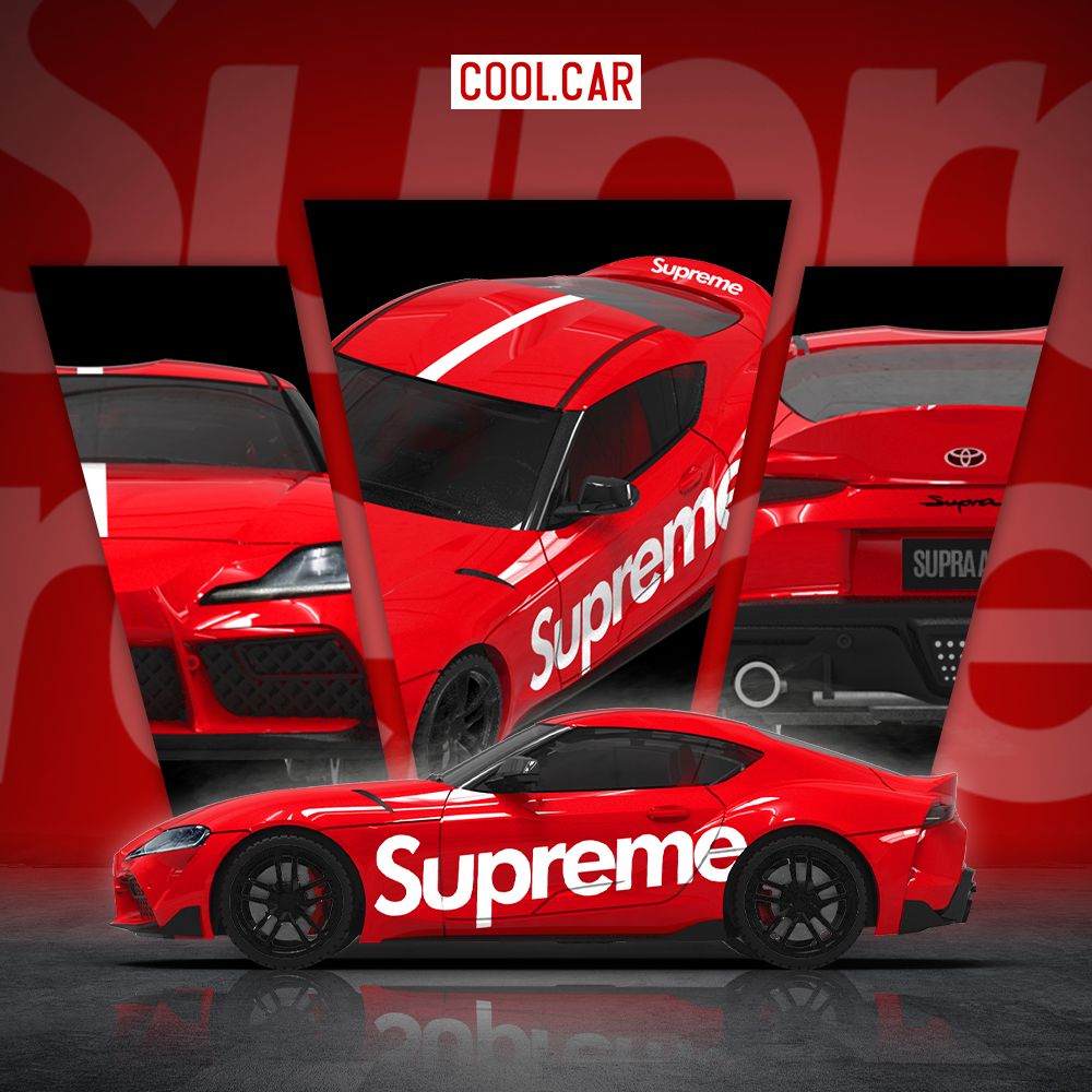 Cool Car 1:64 Toyota Supra A90, Tow Truck Supreme livery (3 Versions ...