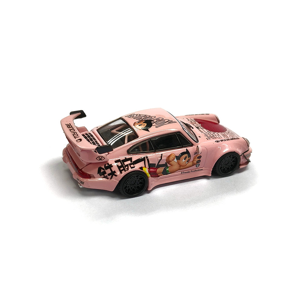 DPLS x Toyqube 1:64 Astro Boy Porsche RWB Diecast – Horizon Diecast