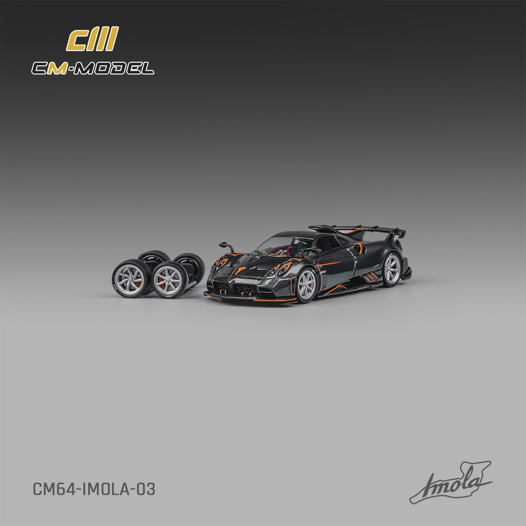 CM Model 1:64 Pagani Imola - Metallic Grey CM64-IMOLA-03 – Horizon Diecast