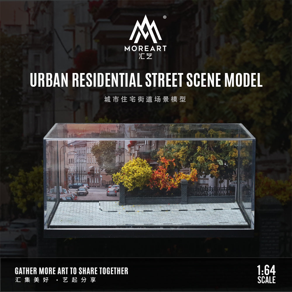 MoreArt 1:64 URBAN PESIDENTIAL STREET SCENE MODEL – Horizon Diecast