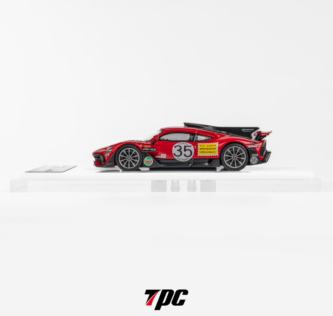 TPC 1:64 Mercedes-Benz AMG ONE - Red (2 Variants) – Horizon Diecast