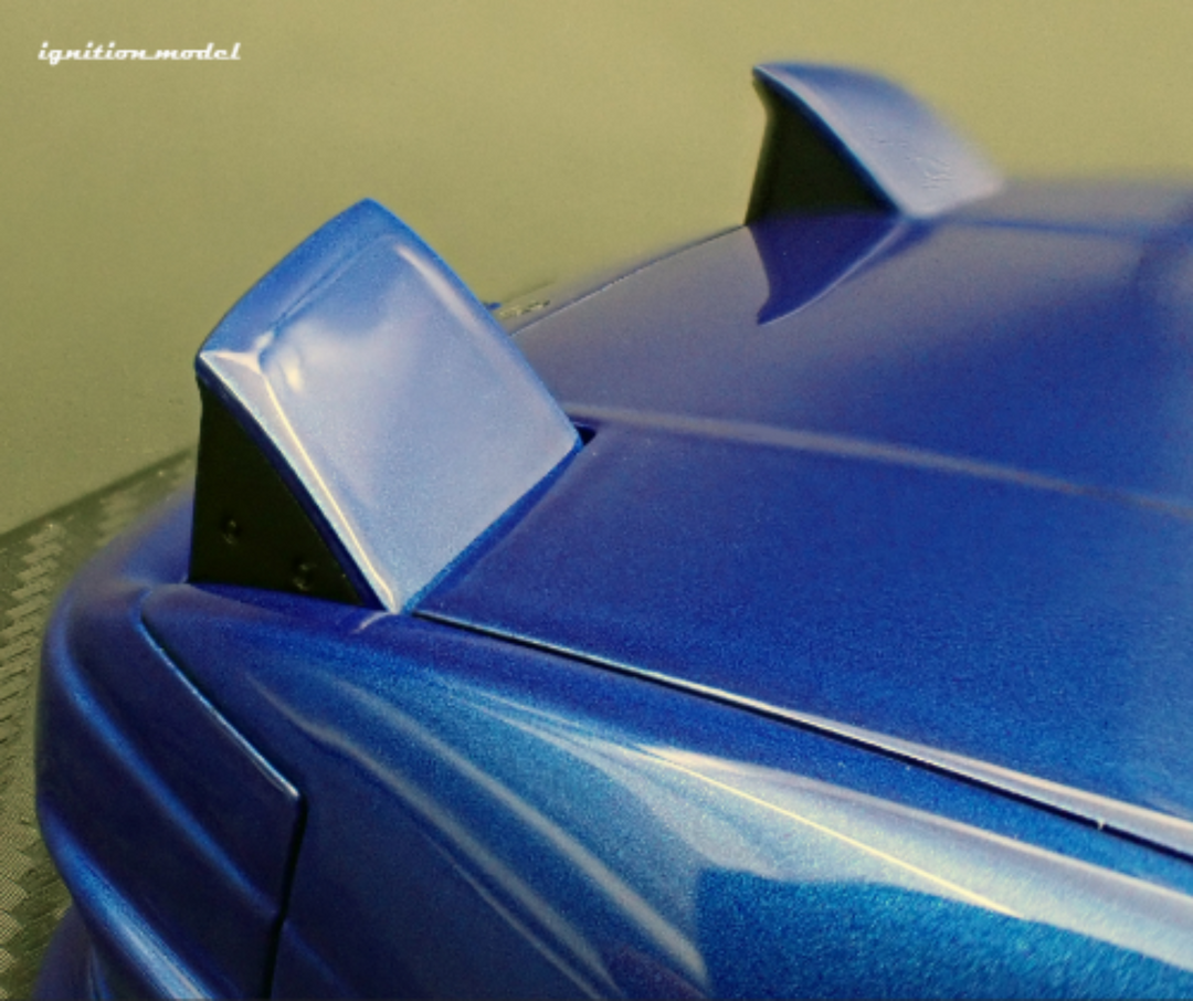 [Preorder] Ignition Model 1:18 Nissan 180SX TYPE X (RPS13) Blue Metall – Horizon Diecast