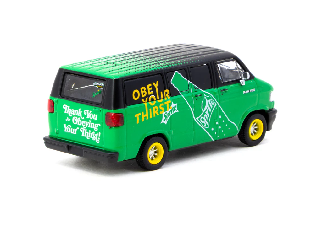 Tarmac Works 1:64 Dodge Van Sprite Delivery Van T64G-TL032-SP – Horizon ...