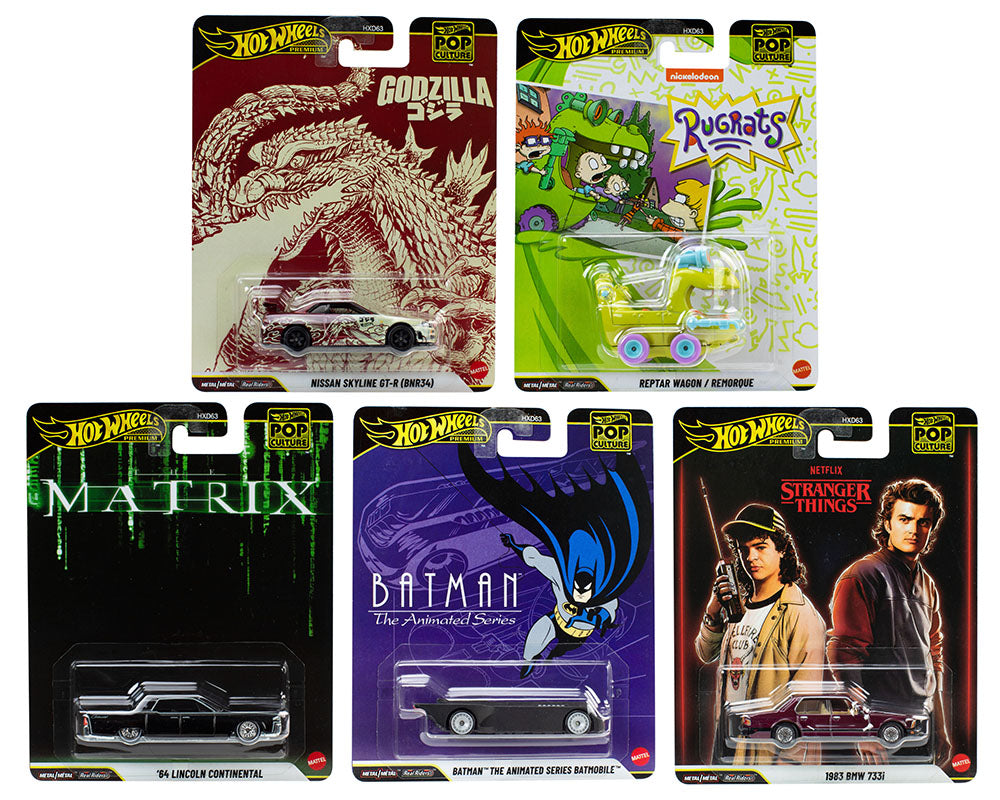 Hot Wheels 1:64 Pop Culture N Case 2025 Assortment HXD63-956N – Horizon ...