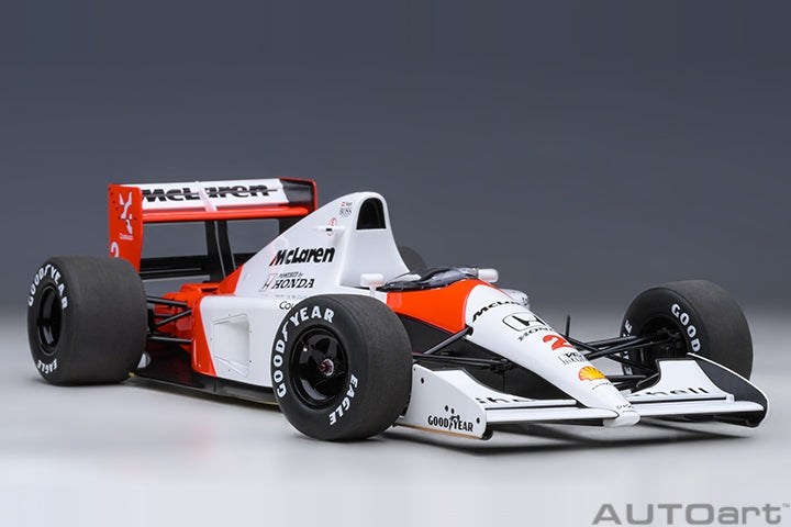 AUTOart 1:18 McLaren Honda MP 4/6 Japanese GP 1991 G.Berger #2 with Mc ...
