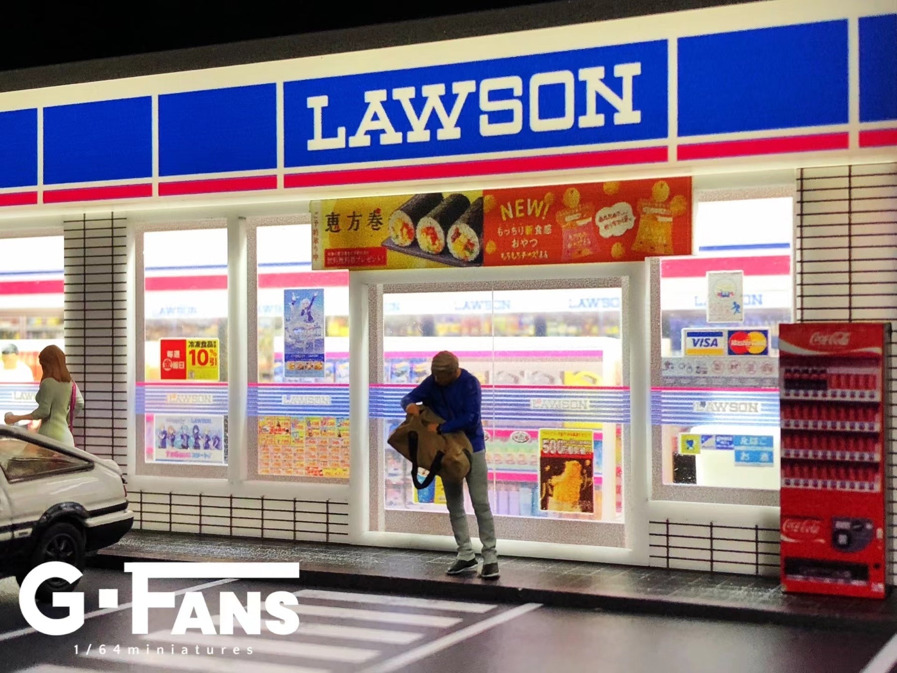 [Backorder] G.Fans 1:64 LAWSON Building Diorama Model 710024 – Horizon ...