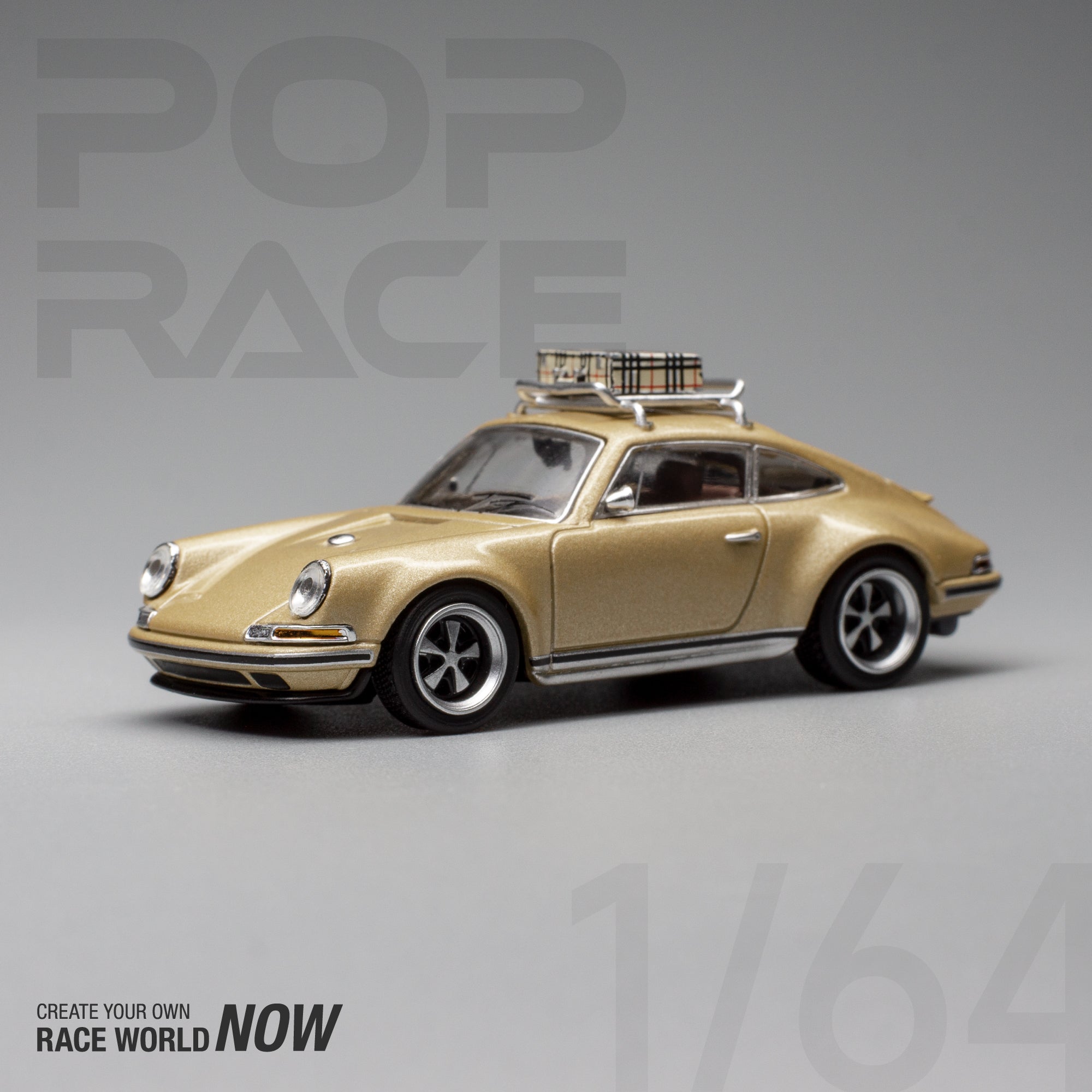 POPRACE 1:64 Singer 964 Gold PR64-SGR-GLD2 – Horizon Diecast
