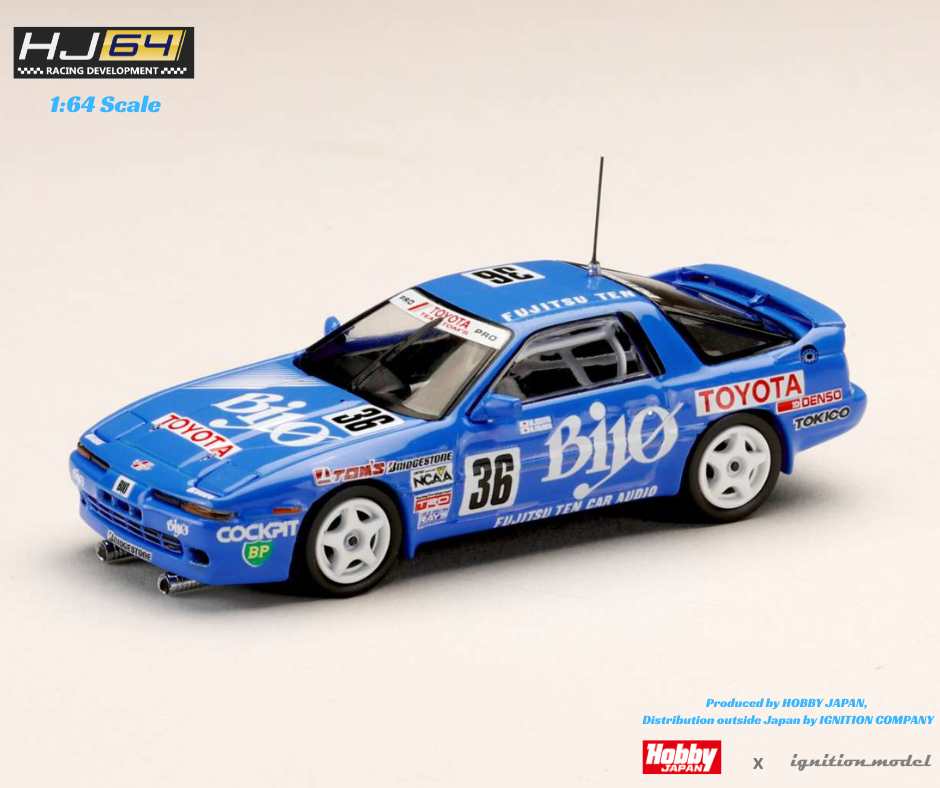 IG + Hobby Japan 1:64 BIYO Toyota Supra Turbo (MA70) 1989 HJR642026B ...