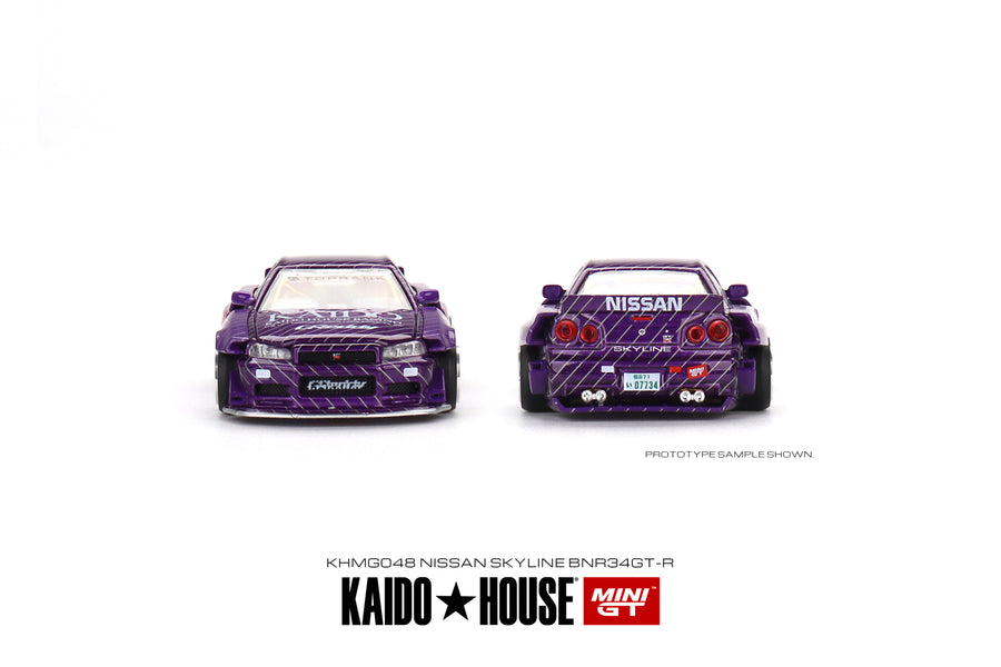 Kaido House + Mini GT 1:64 Nissan Skyline GT-R (R34) Kaido Works V1 ...